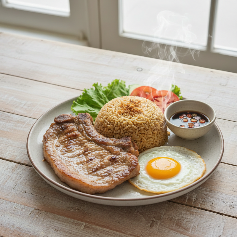 Porksilog | Filipino